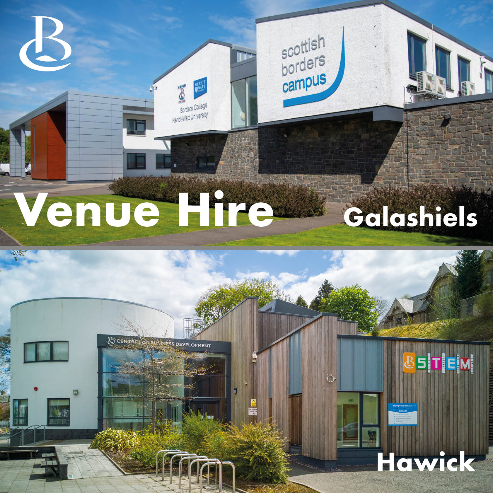 Venue Hire at Borders College. Borders College News